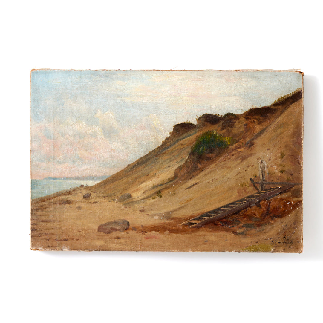 Vintage Cape Cod Seascape Painting – Tori Jones Studio